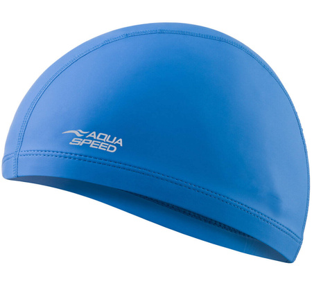 Swim cap Aqua Speed Profi 01 - blue Blue | ALL ACCESSORIES \ Swim caps ...