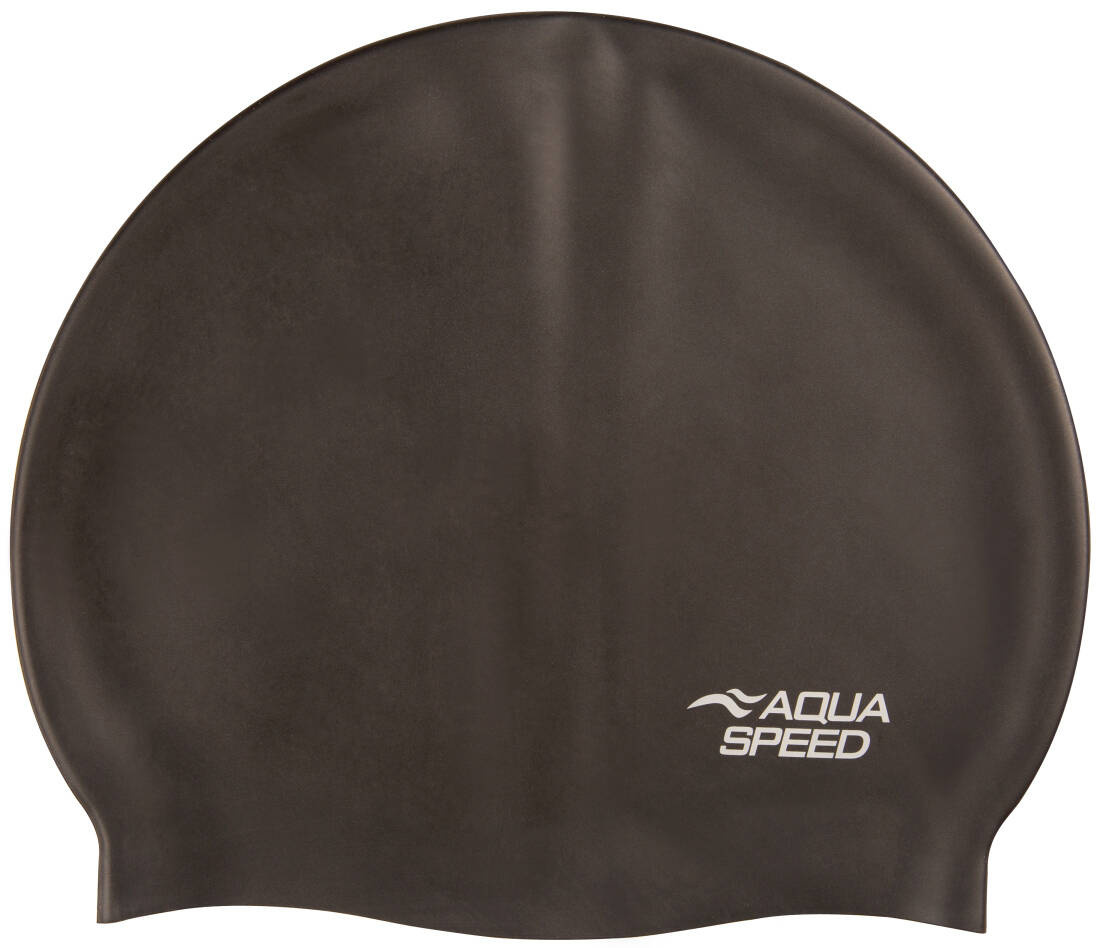 Big silicone swim cap Aqua Speed Mono XL 07 - black black | ALL ...