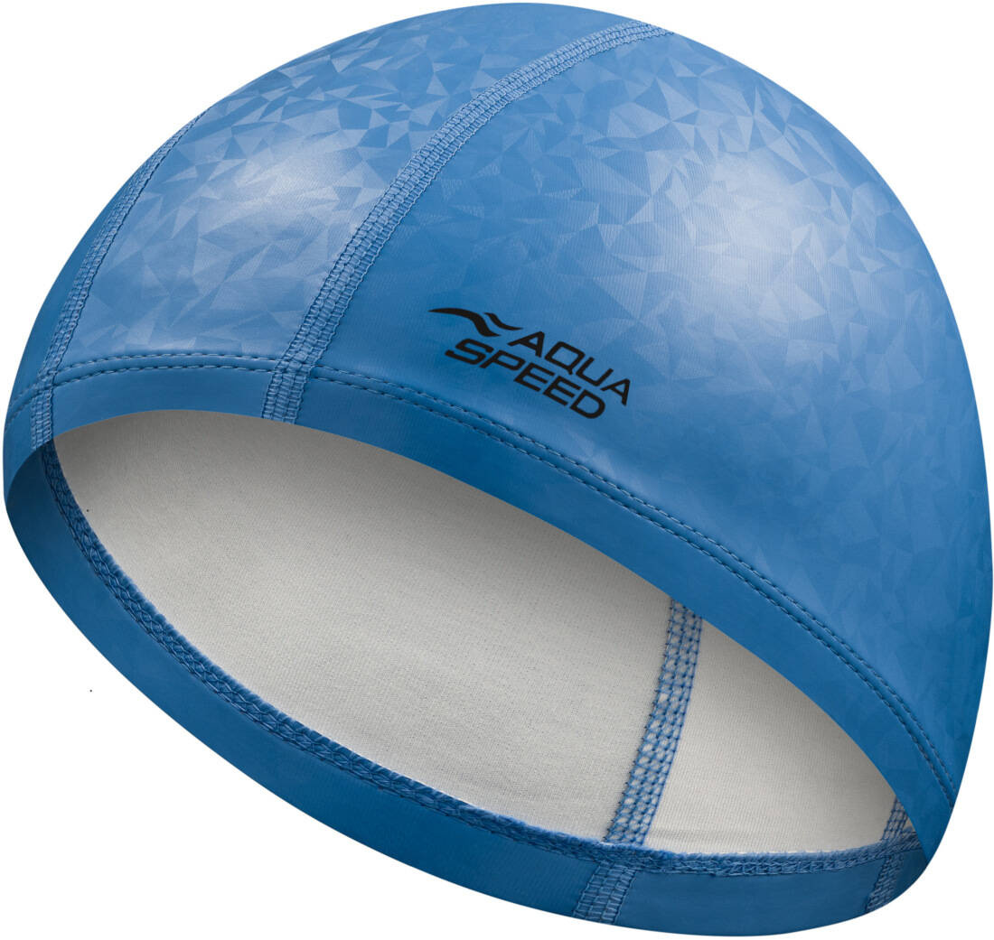 Polyurethane-coated swimming cap Aqua Speed Flux 01 - blue Blue | ALL ...