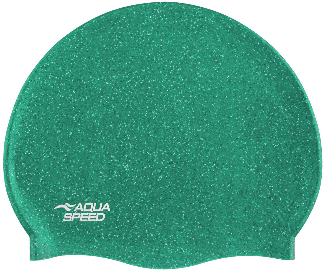 Recycled silicone swim cap Aqua Speed Reco 12 - green Green | ALL ...