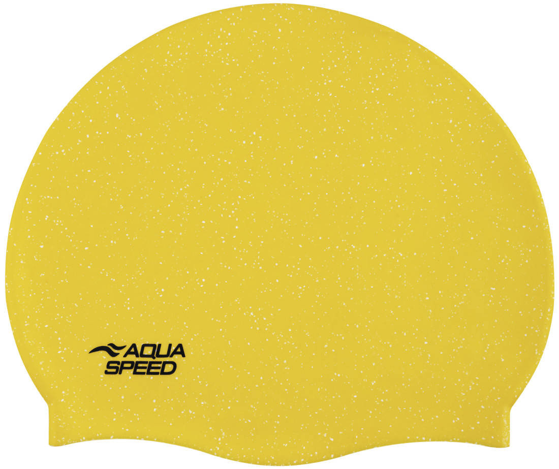 Recycled silicone swim cap Aqua Speed Reco 18 - yellow Yellow | ALL ...
