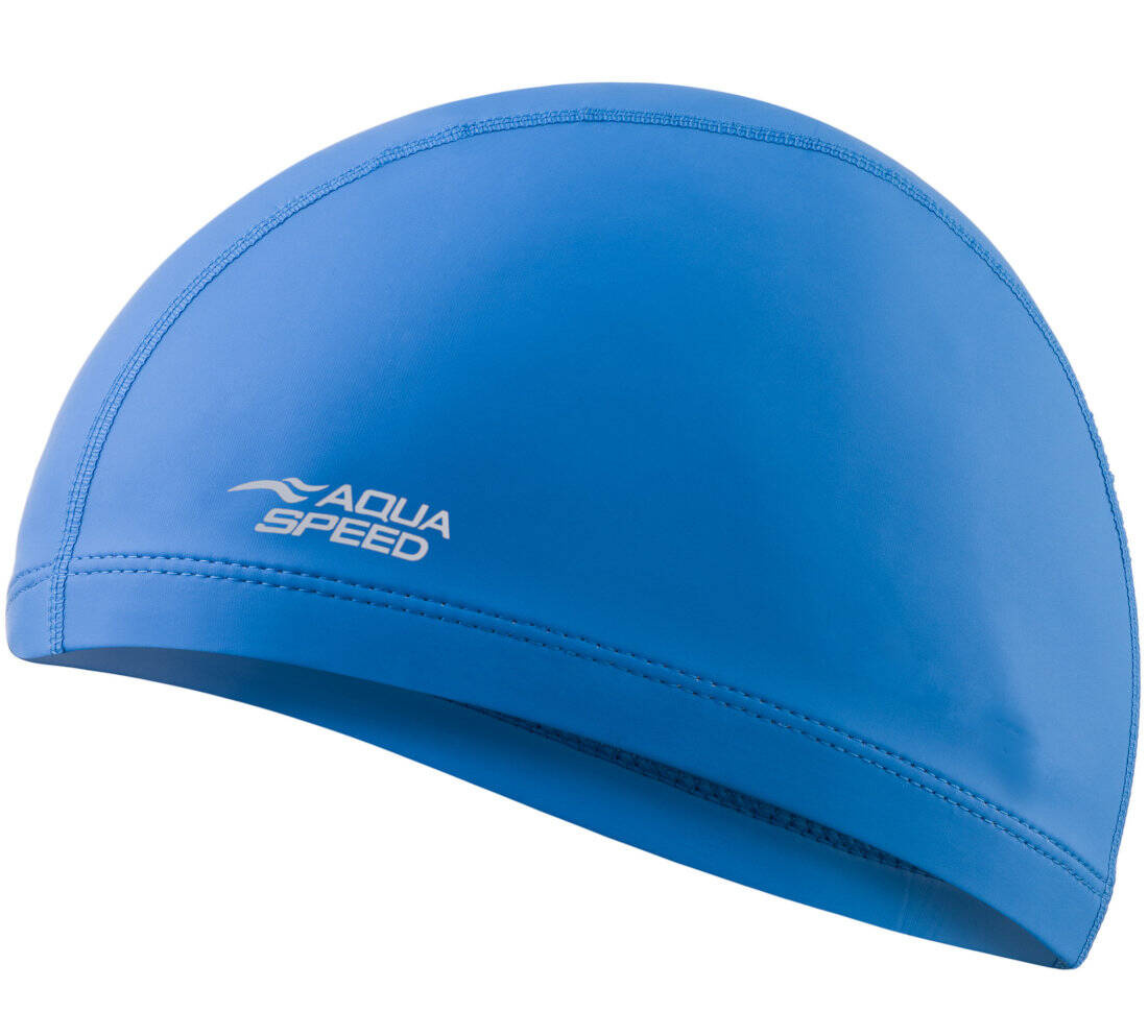 Swim cap Aqua Speed Profi 01 - blue Blue | ALL ACCESSORIES \ Swim caps ...