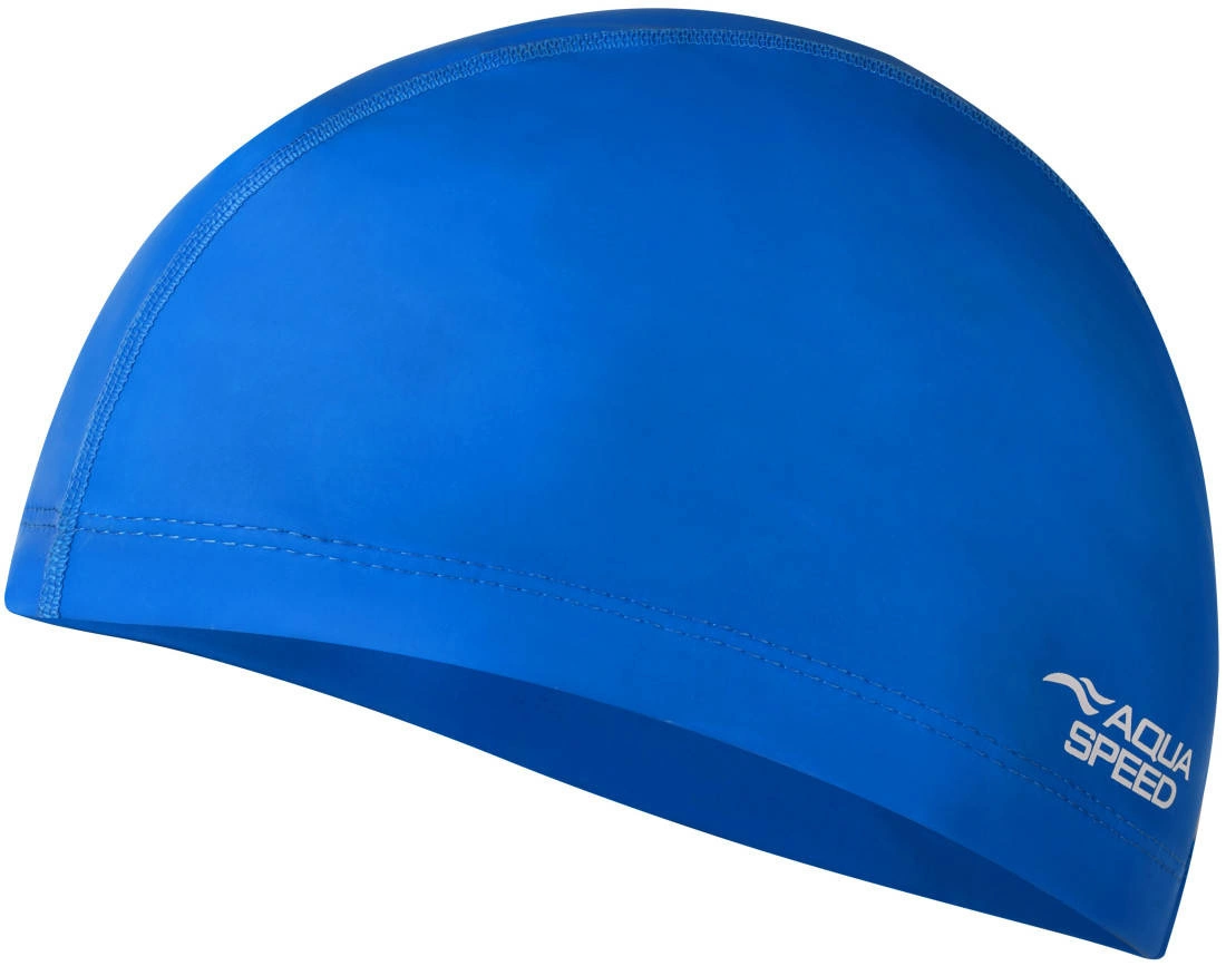 Silicone-coated swimming cap Bono 01 - blue Blue | ALL ACCESSORIES ...