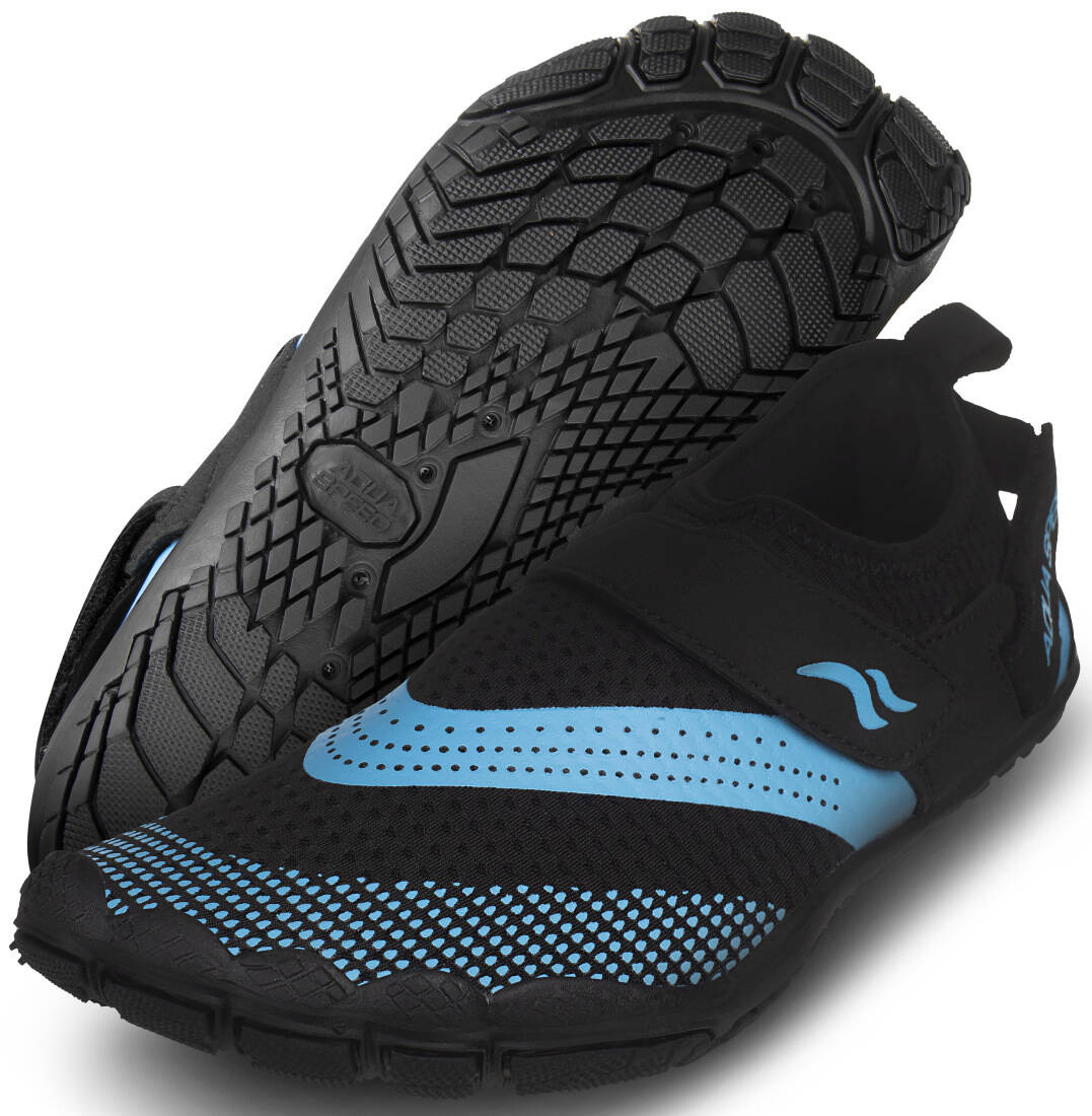 Buty do wody wielofunkcyjne Aqua Speed Agama 02 - czarne Czarny ...