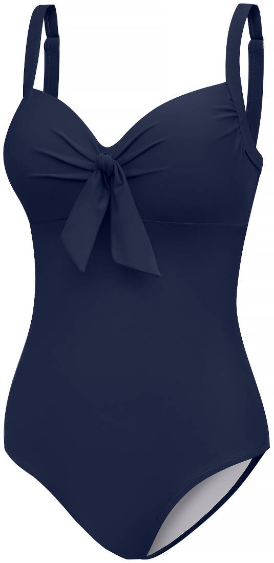 Damski kostium kąpielowy jednoczęściowy Aqua Speed Elena 10 - granatowy Granatowy | KOBIETA ...