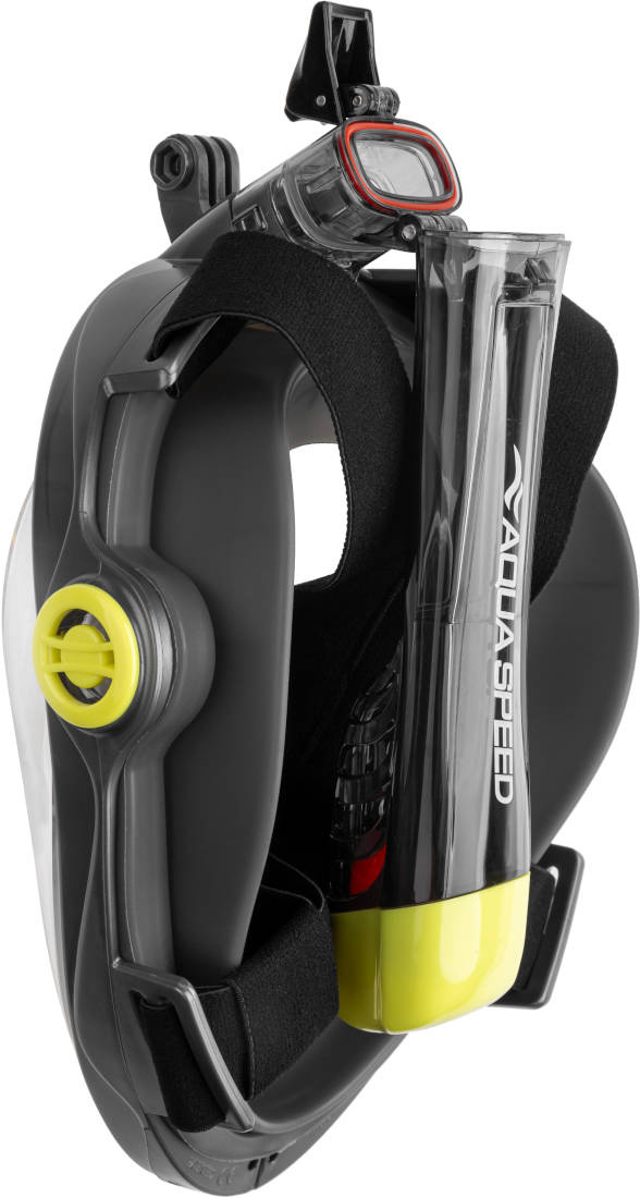 Maska do nurkowania pełnotwarzowa Aqua Speed Spectra 2.0 30 - czarna Czarny | AKCESORIA ...