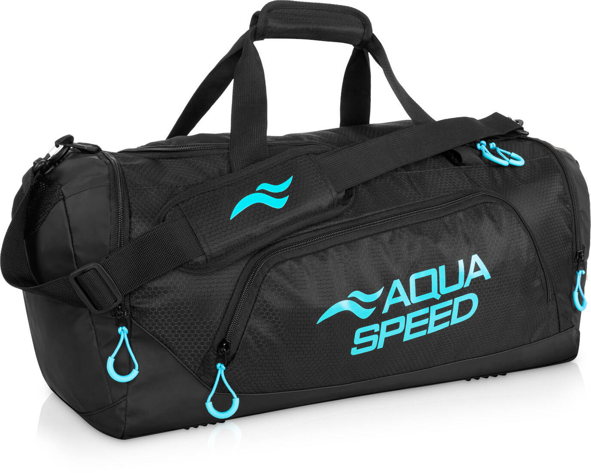 Torba sportowa na basen Aqua Speed 74 - L - czarna Czarny | AKCESORIA ...